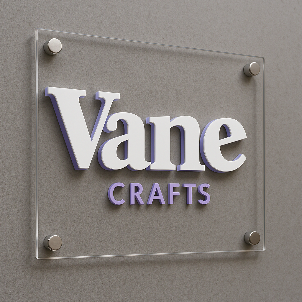 Acrylic Signs – Vanecrafts
