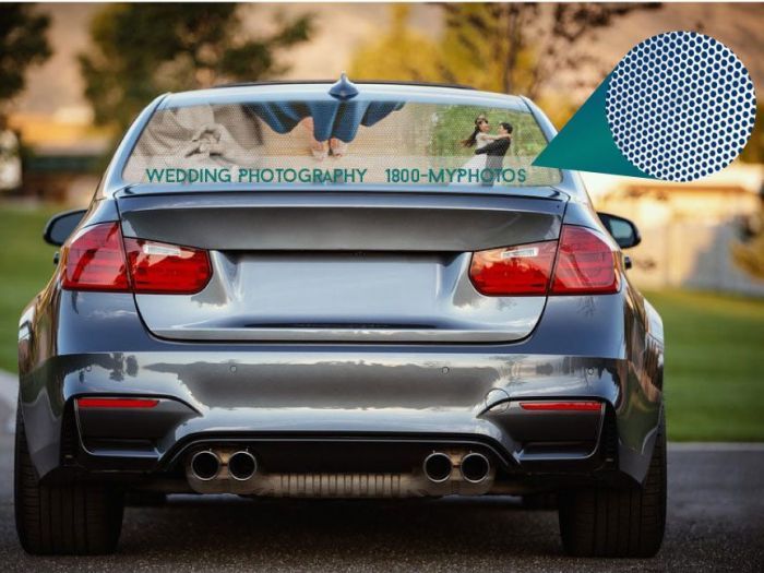 Perforated Vehicle Decals– Vanecrafts